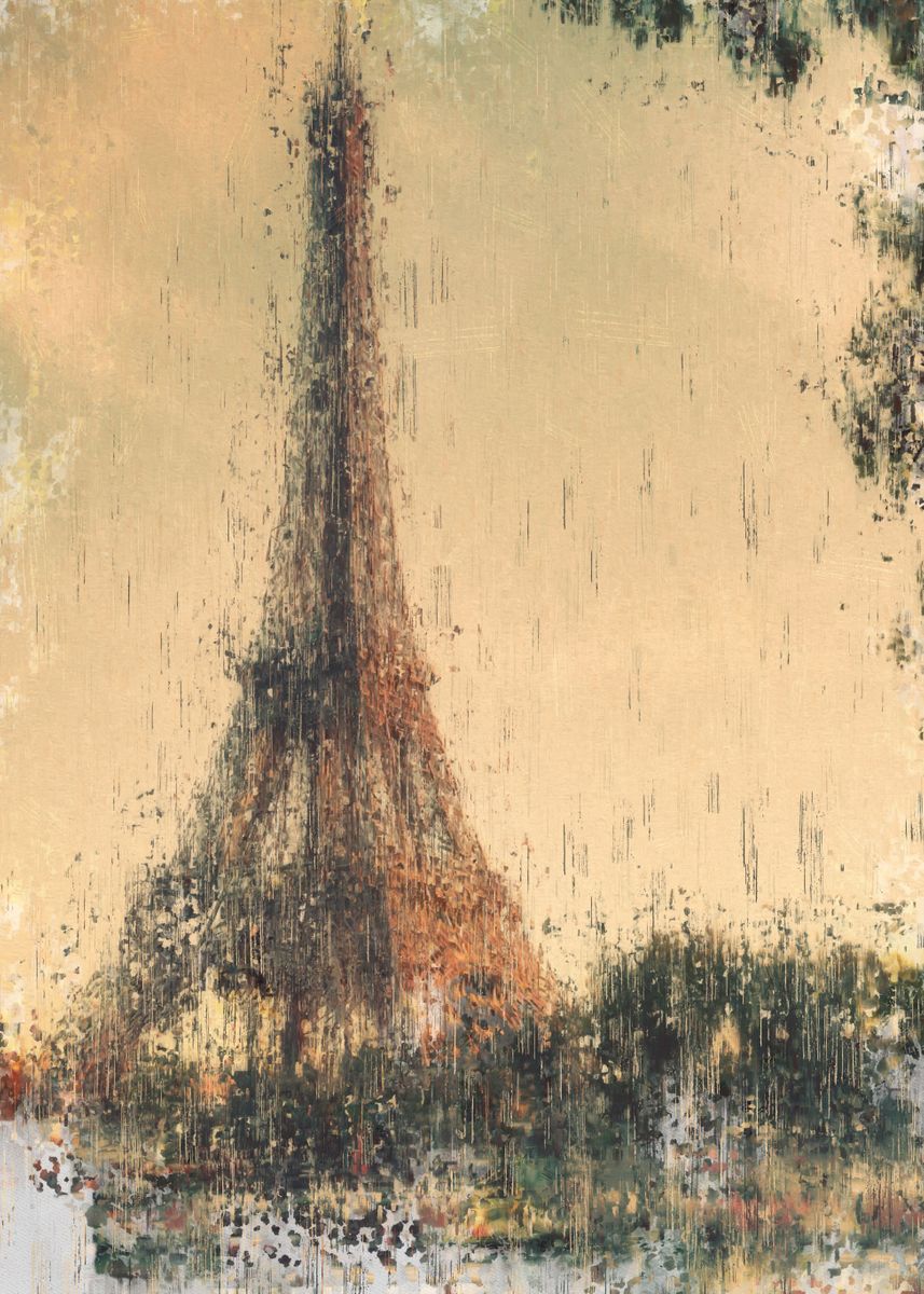 'Paris' Poster by Benjamin Cremer | Displate