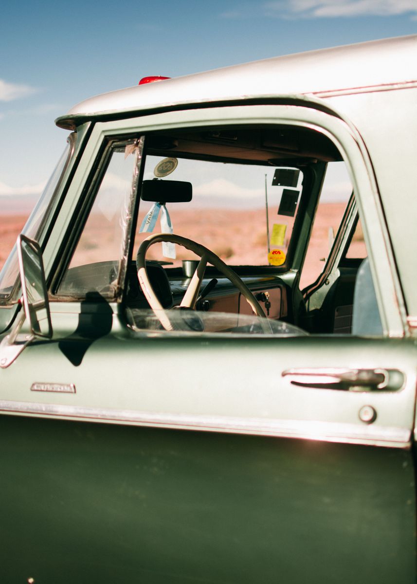 'Chilean Car' Poster, picture, metal print, paint by Luiza Anderle ...