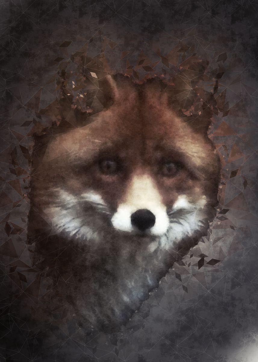 'Fox' Poster by Benjamin Cremer | Displate