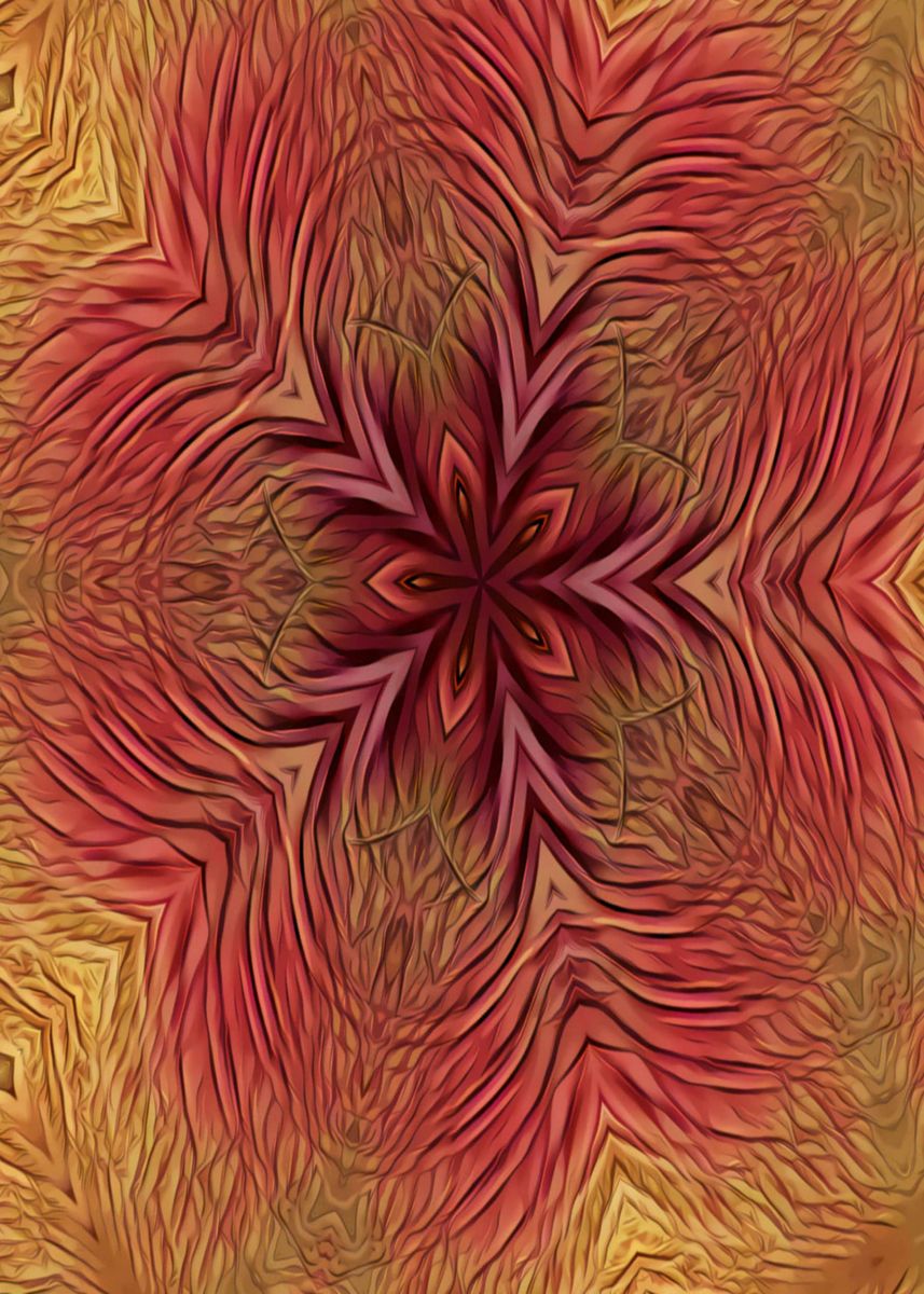 'Ripple' Poster, picture, metal print, paint by Vedran M | Displate