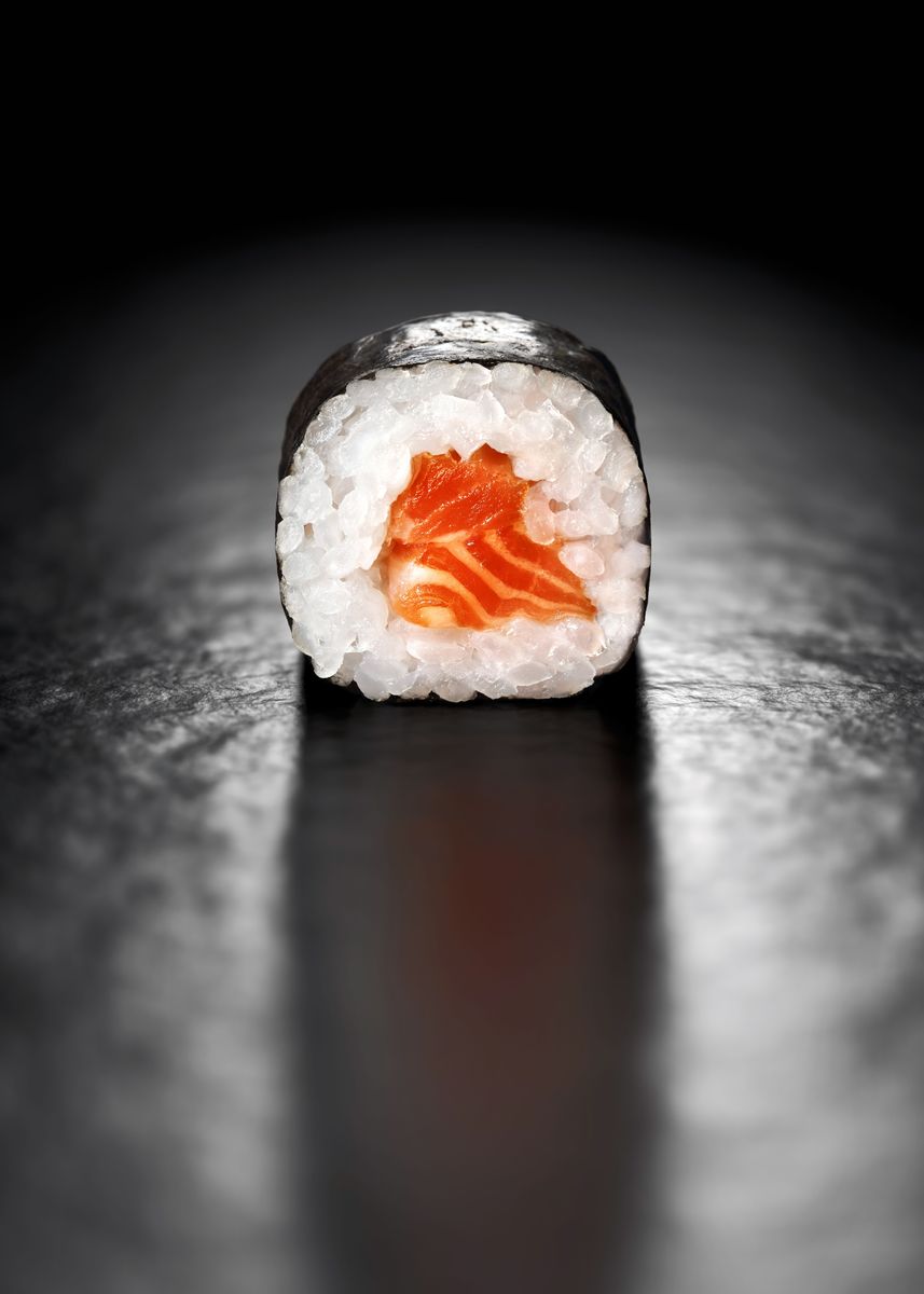 'Maki Sushi Roll' Poster, picture, metal print, paint by Johan ...