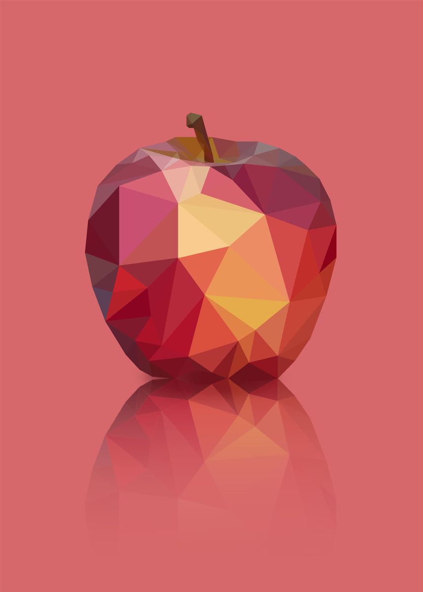 'Apple' Poster by Shaun Richardson | Displate