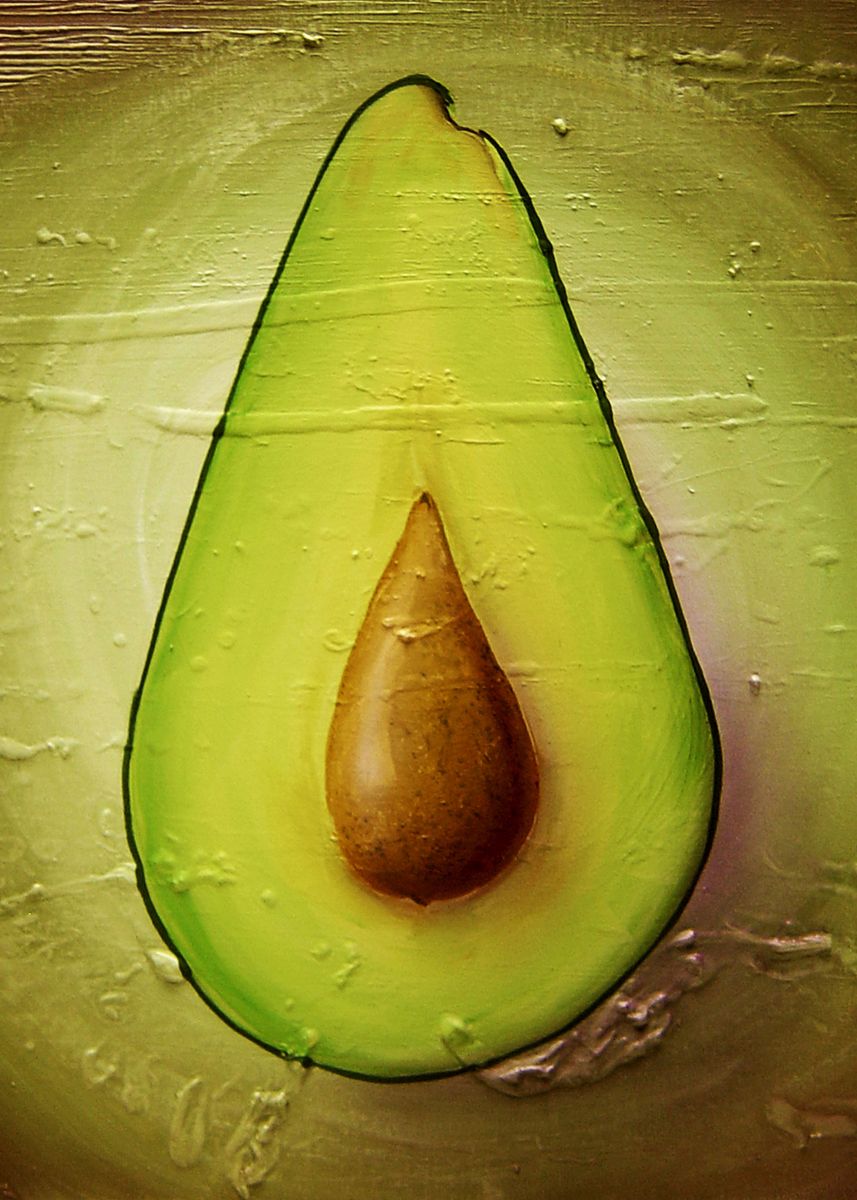 'avo heart' Poster by Stephen Bibb | Displate