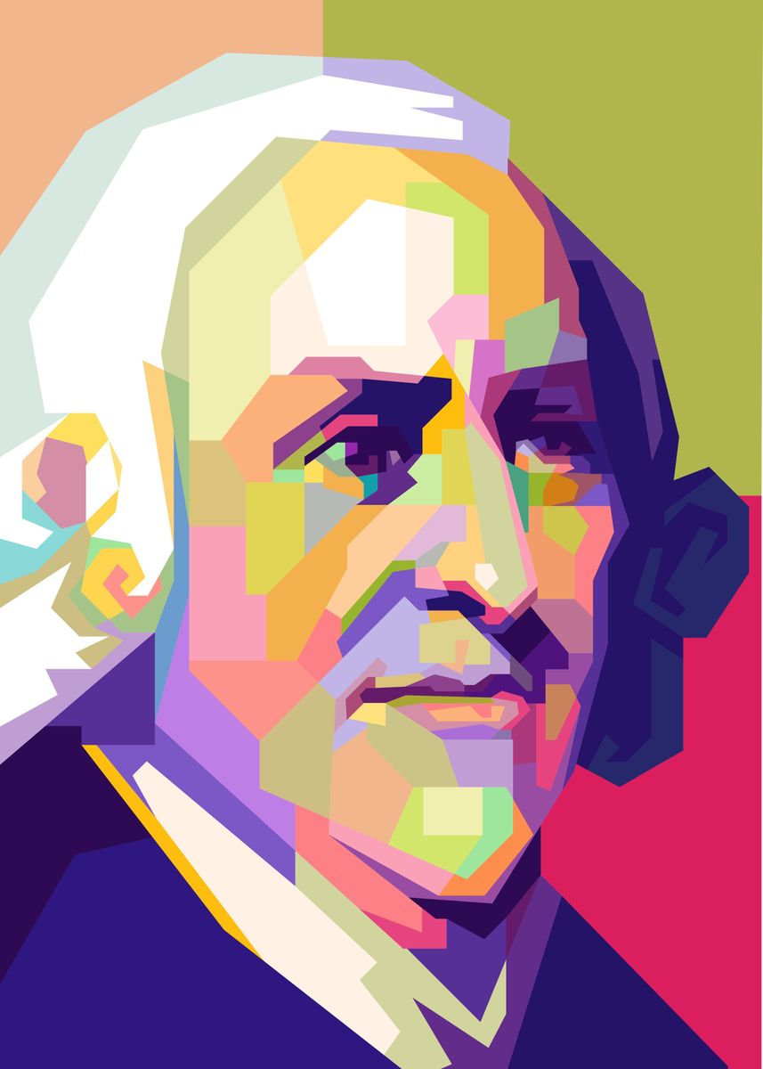 'Adam Smith' Poster, picture, metal print, paint by Dayat Banggai ...