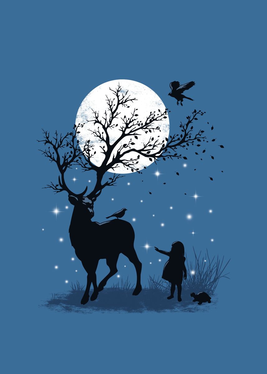 'Guardian' Poster, picture, metal print, paint by Steven Toang | Displate