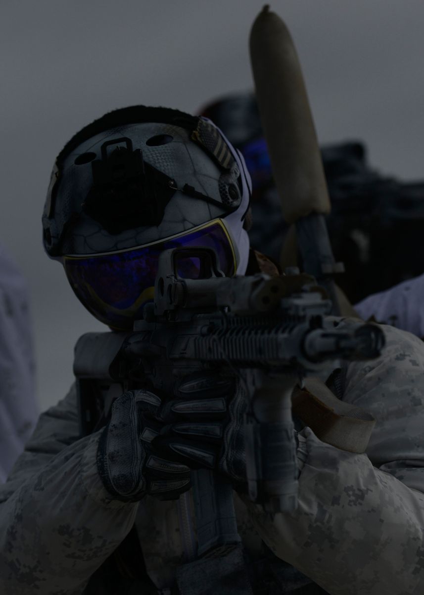 'Special Forces Operator' Poster, picture, metal print, paint by ...