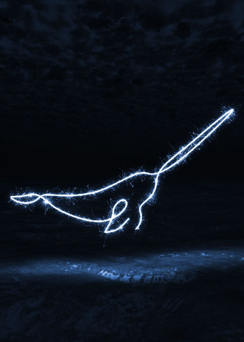 'sparkling swordfish' Poster by Gab Fernando | Displate