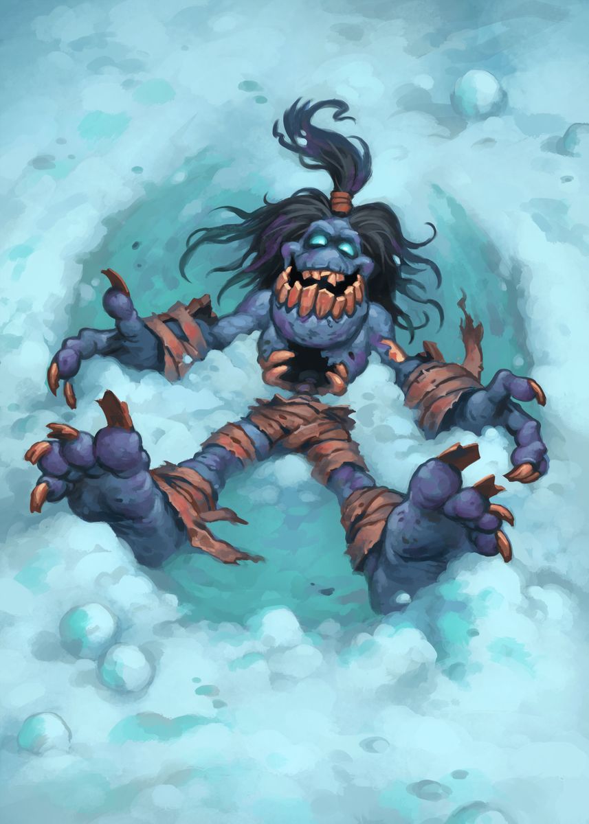 'Happy Ghoul' Poster, picture, metal print, paint by Blizzard | Displate