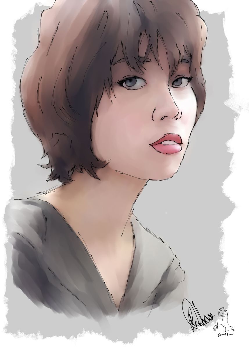 'Nice Stare' Poster, picture, metal print, paint by Rory Ownhouse ...