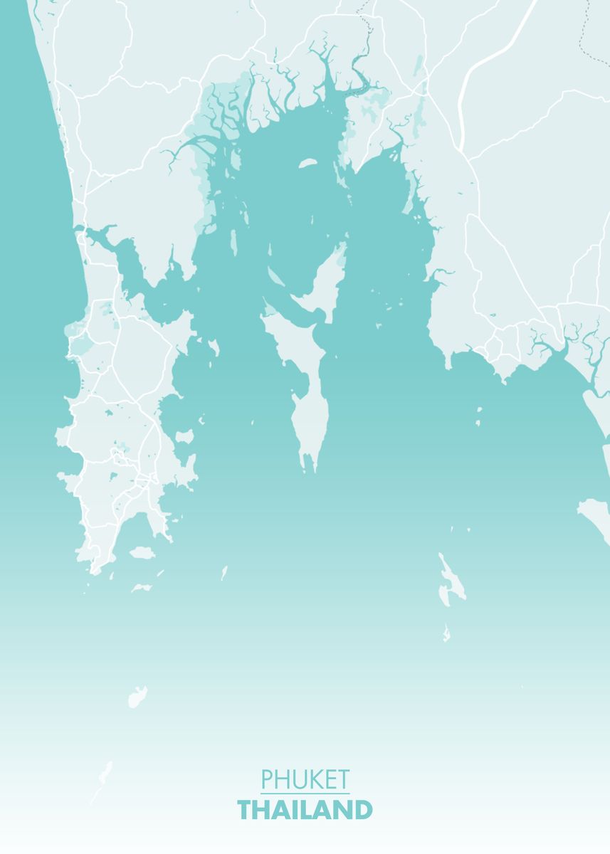 'Phuket Thailand' Poster by Fanfreak | Displate