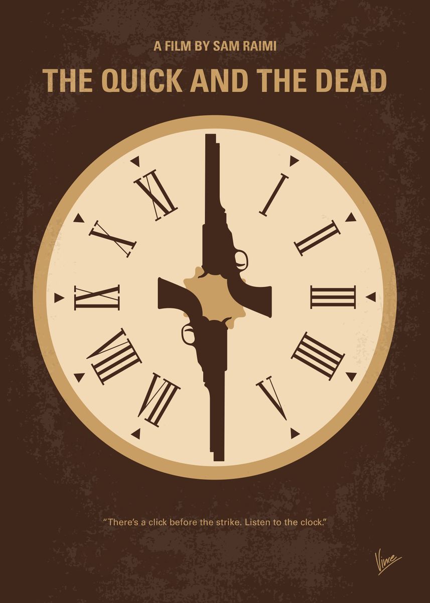 'No988 My The Quick dead' Poster, picture, metal print, paint by ...