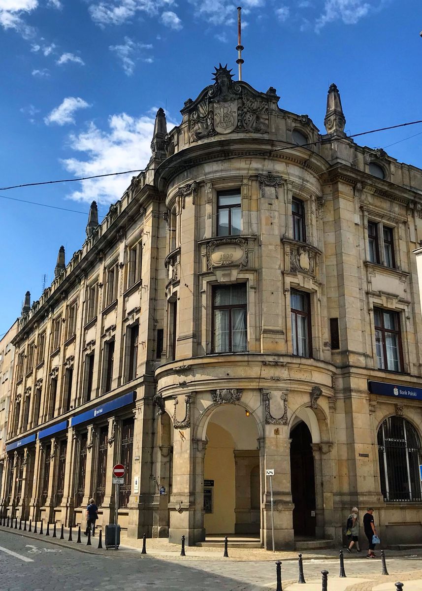 'Polish Bank' Poster, picture, metal print, paint by Branden Mozeleski ...