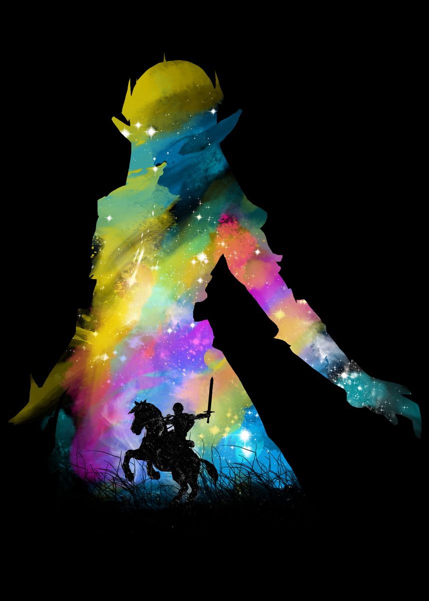 'the legend ' Poster, picture, metal print, paint by Kharma Zero | Displate