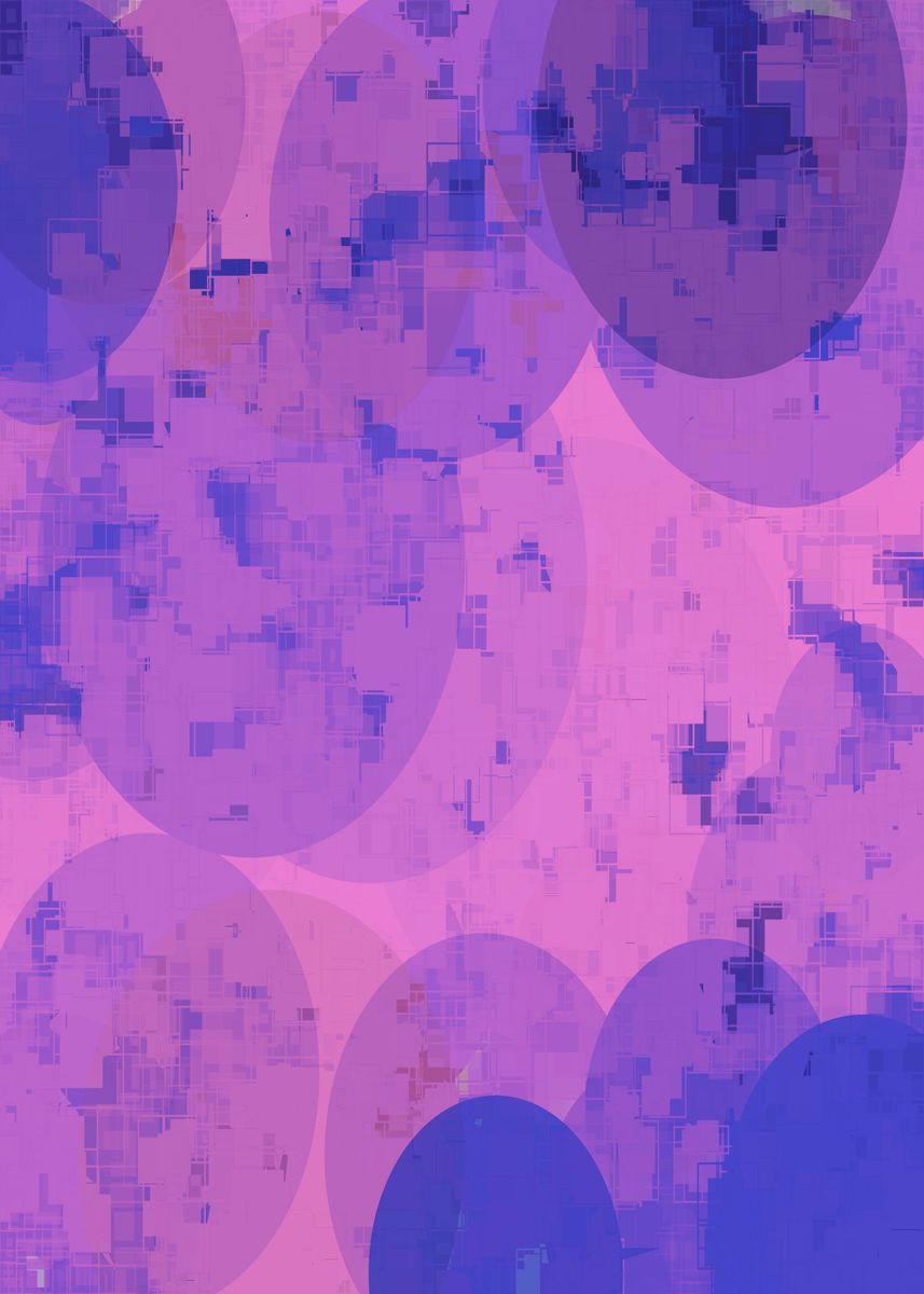 'geometric circle pattern' Poster, picture, metal print, paint by timmy ...