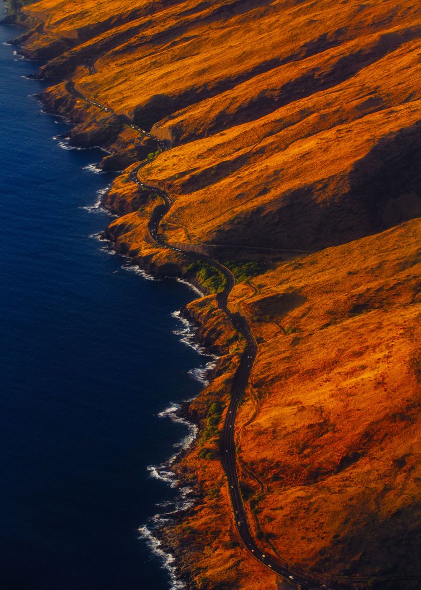 'Driving on the Edge' Poster by Conceptual Photography | Displate