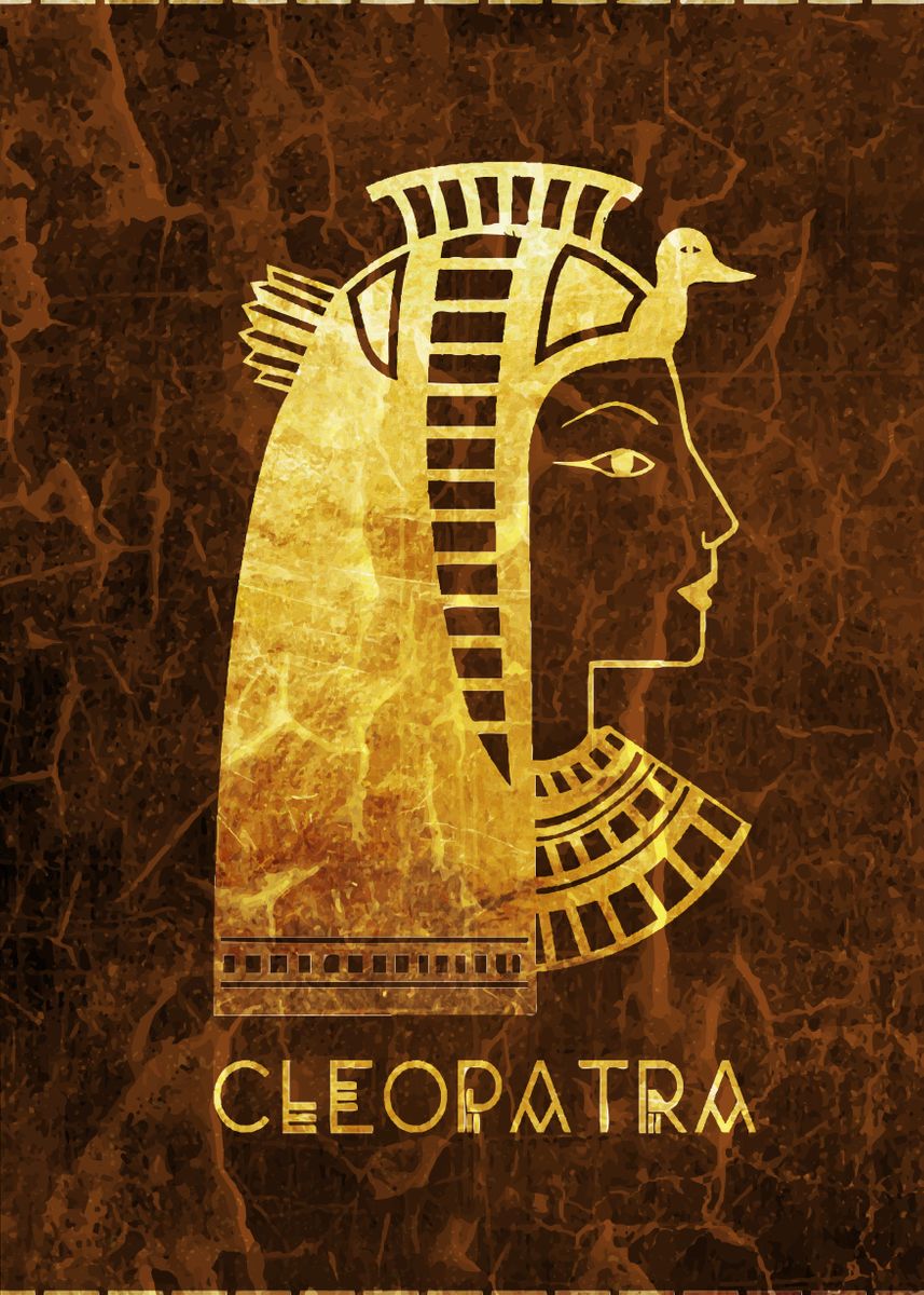 'Cleopatra' Poster by zaida patricia Pinzon pinzon | Displate