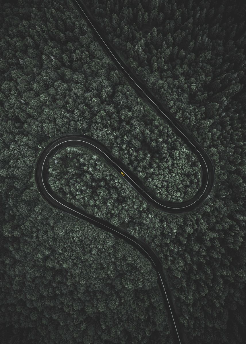 'A Perfect Road' Poster by Michal Sadowski | Displate