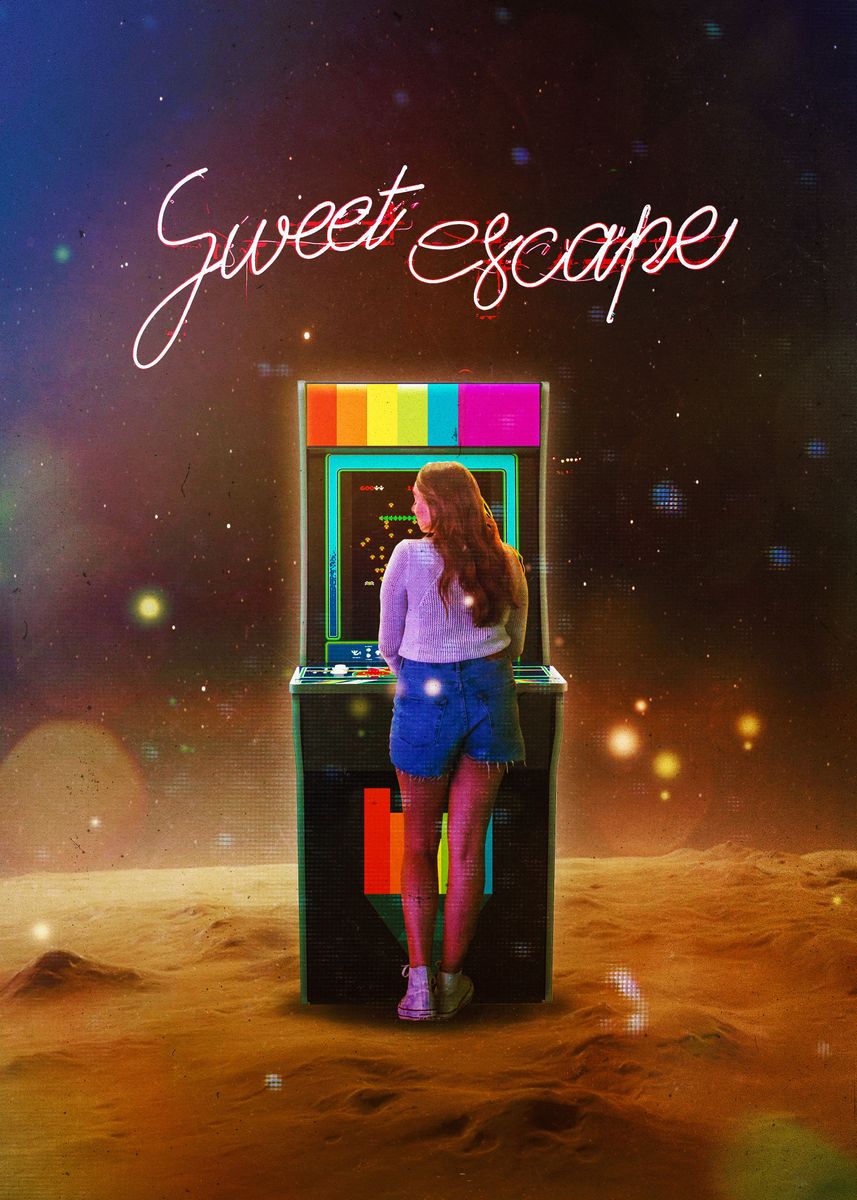 'Escapism' Poster by seam less | Displate