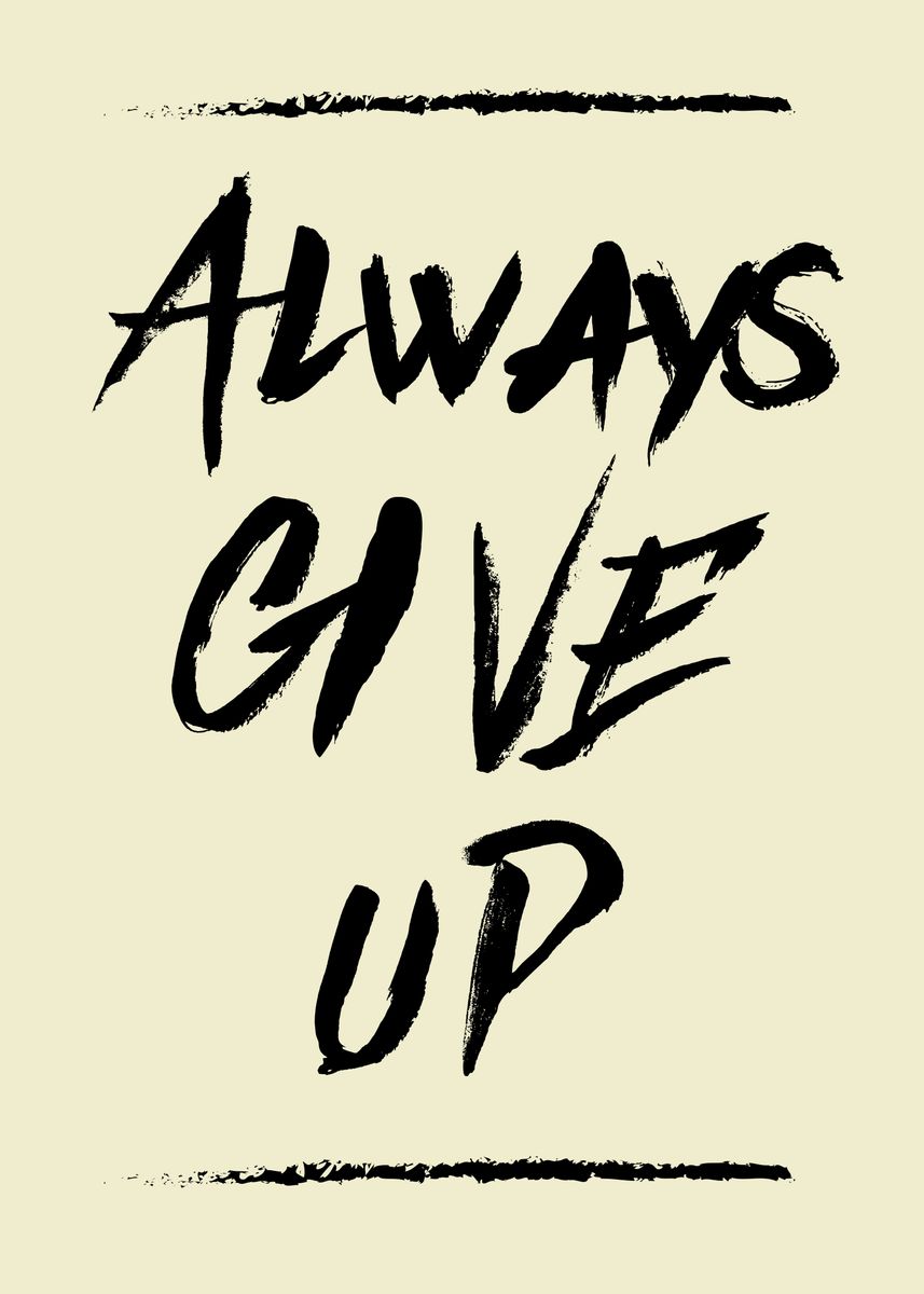 'unmotivational poster' Poster, picture, metal print, paint by Jean ...