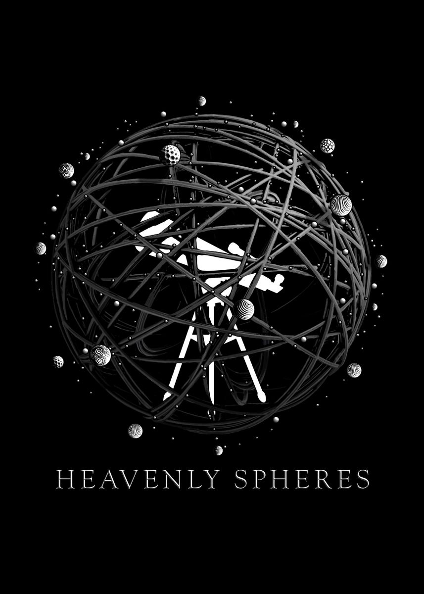 'Heavenly Spheres' Poster, picture, metal print, paint by Eran Fowler ...