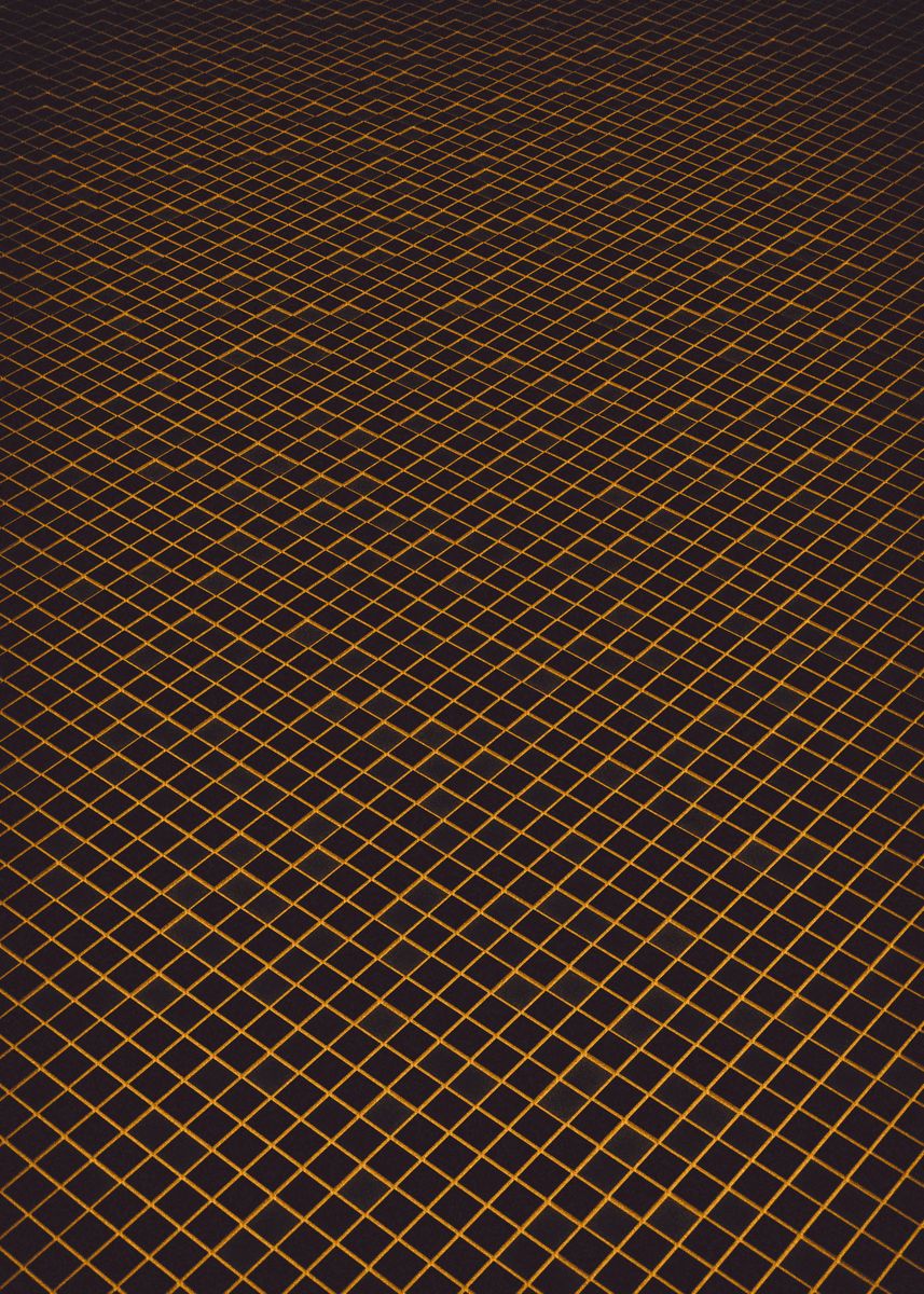 'Amber Squares' Poster by Josh Lapham | Displate