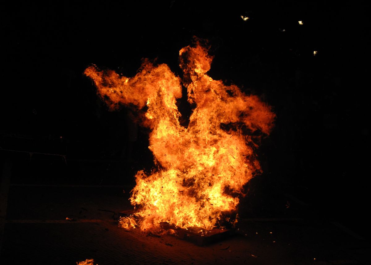 'Hellfire' Poster by R R Eco | Displate