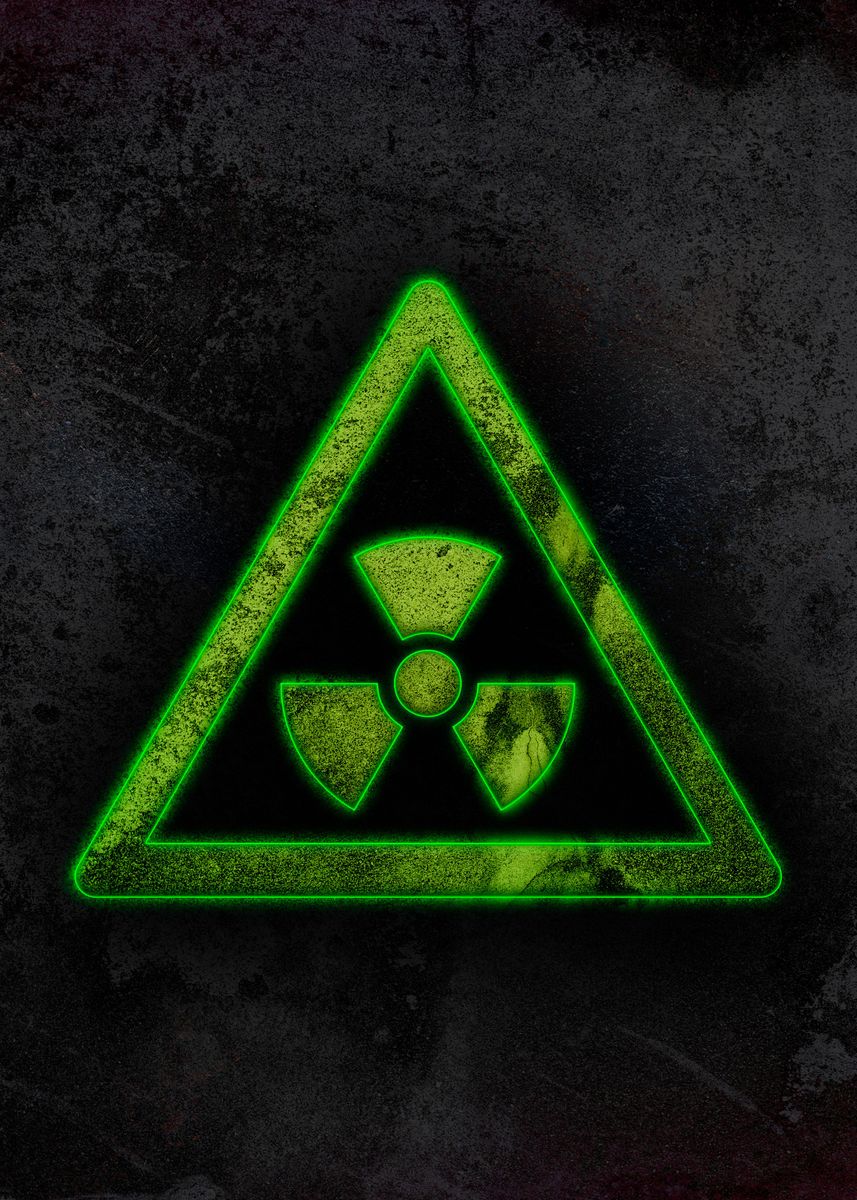 'Radioactive' Poster, picture, metal print, paint by Dale Broman | Displate