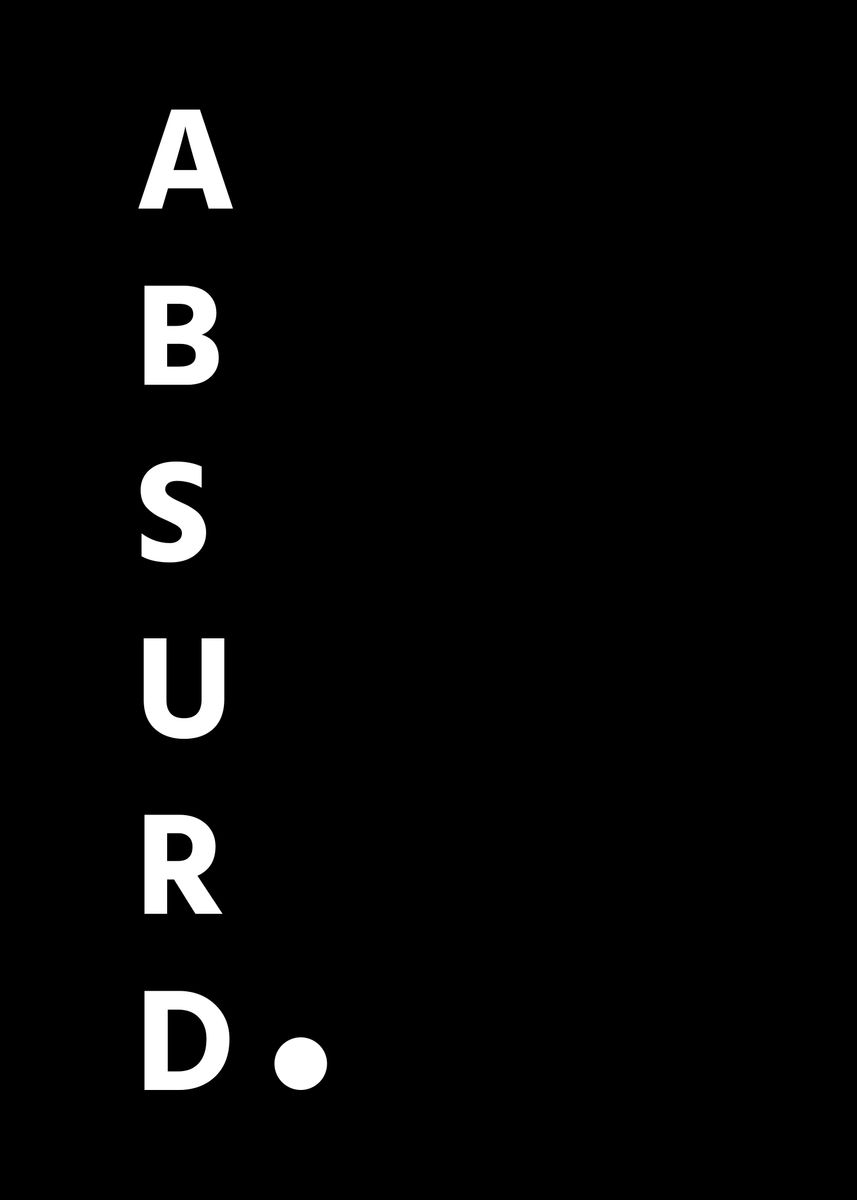 'absurd big' Poster, picture, metal print, paint by Thomas Lambert ...