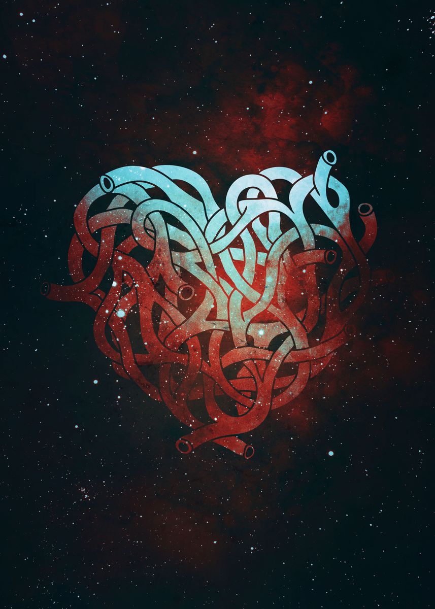 'Interstellar Love' Poster by Zach Moroney | Displate