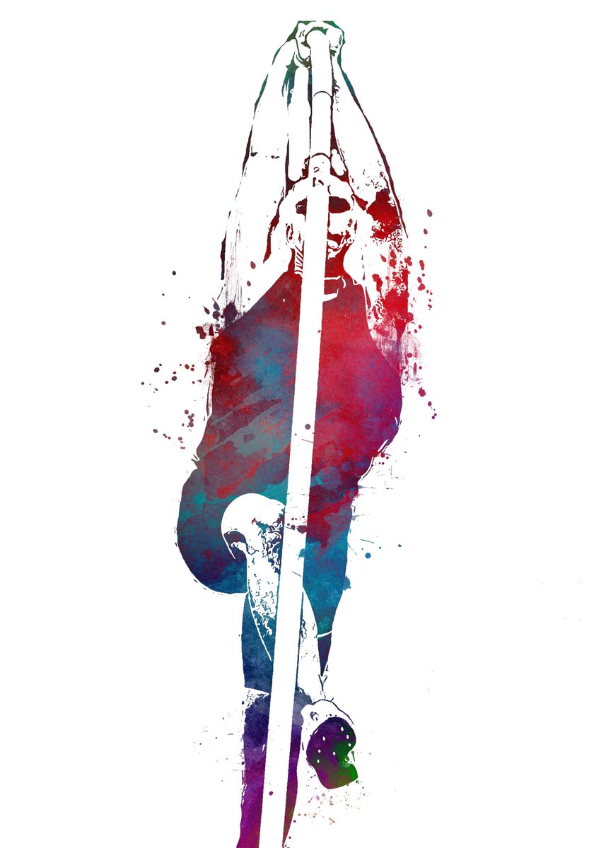 'Pole vault' Poster by JBJart Justyna Jaszke | Displate