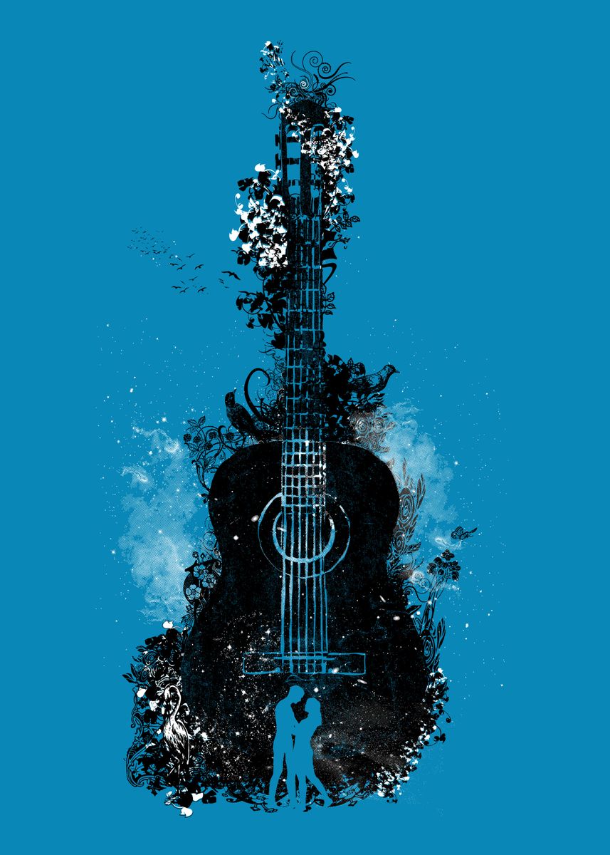 'natural tune ' Poster, picture, metal print, paint by Kharma Zero ...