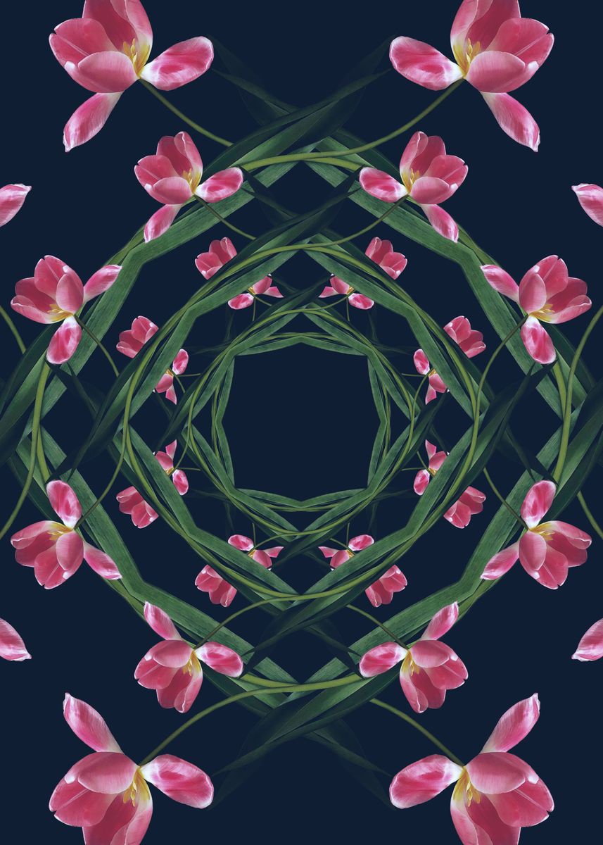 'Cross Massive Overlay' Poster, picture, metal print, paint by ...