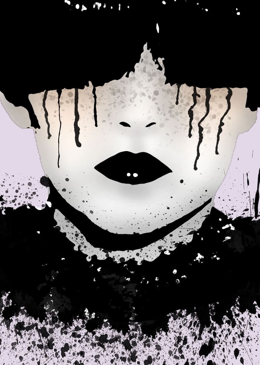 'Crybaby' Poster by Neda Kovac | Displate