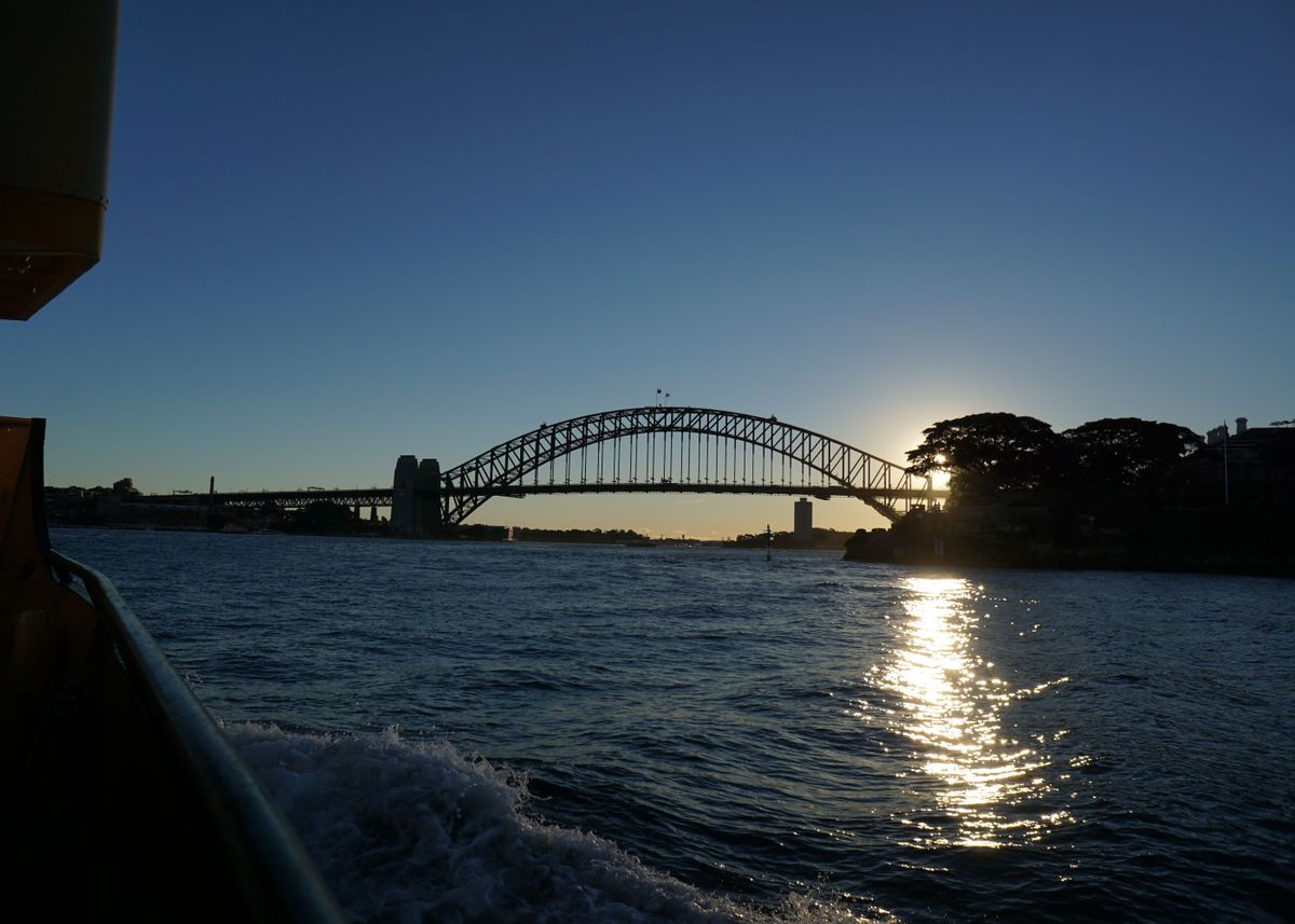 'Sydney Harbour Bridge' Poster by Philip Turobin-Harrington | Displate