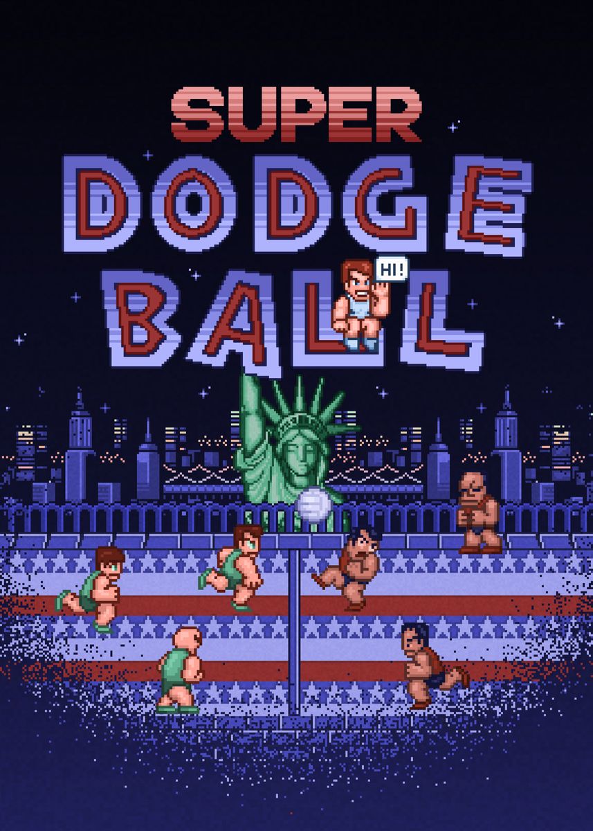 'Super Dodge Dall ' Poster, picture, metal print, paint by Kari ...