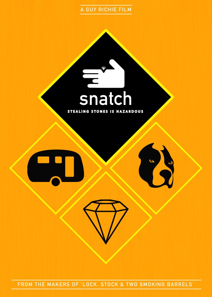 'Snatched' Poster, picture, metal print, paint by Rich Astbury | Displate