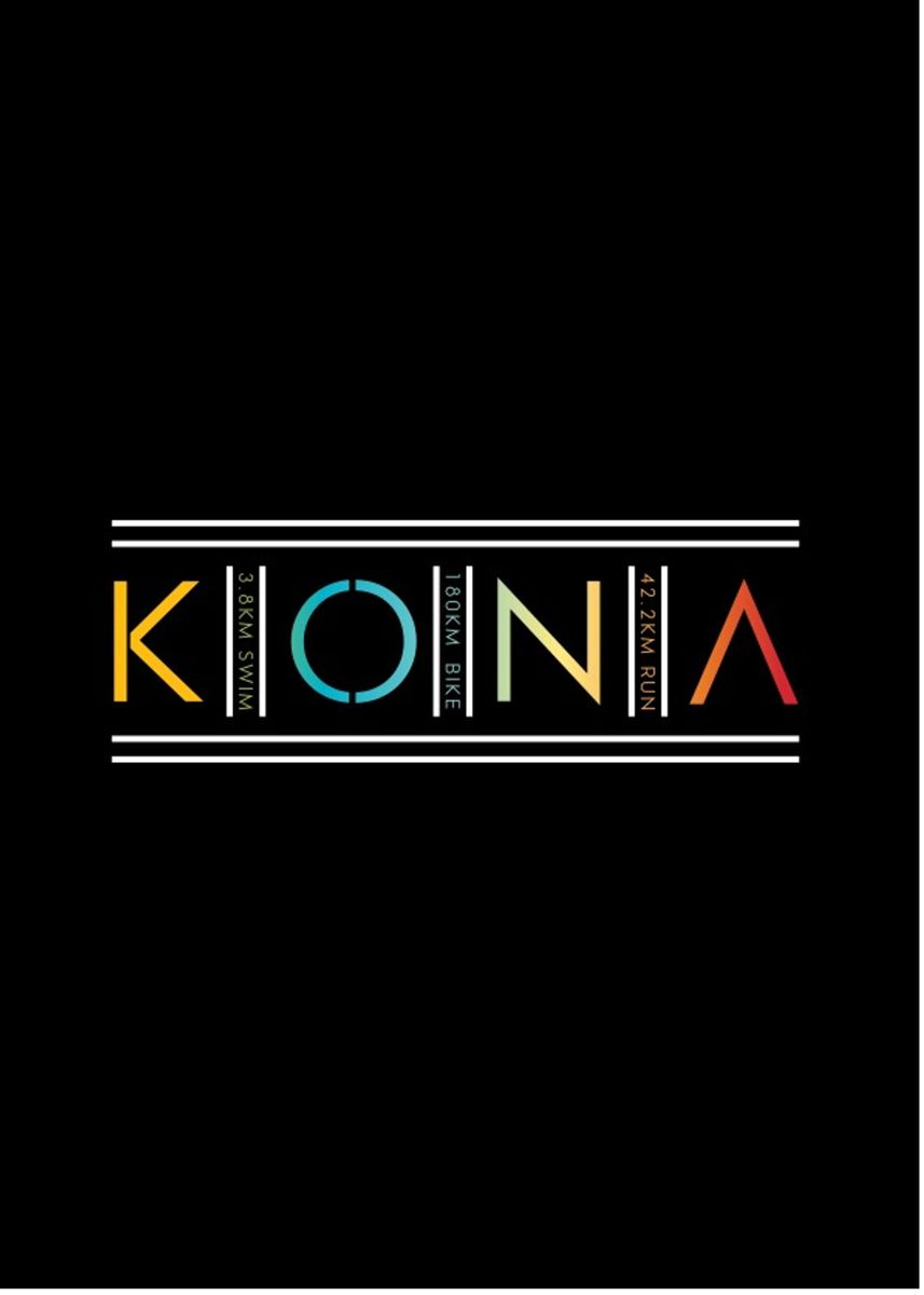 'Kona Ironman' Poster by Jamie Oakey | Displate