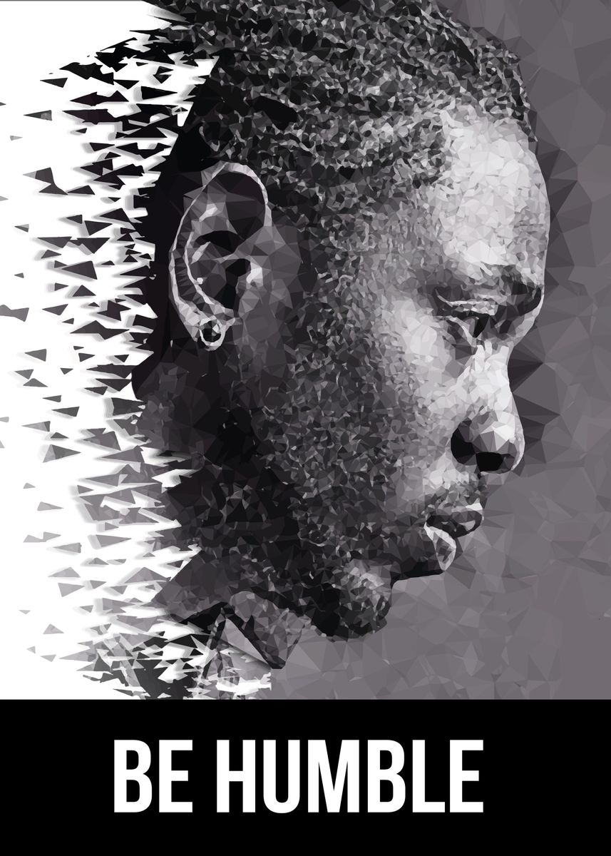 'Kendrik' Poster, picture, metal print, paint by Don Mario | Displate