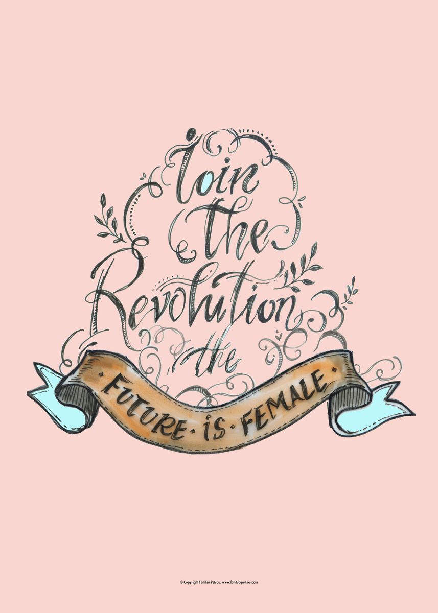 'Join the Revolution ' Poster, picture, metal print, paint by Fanitsa ...