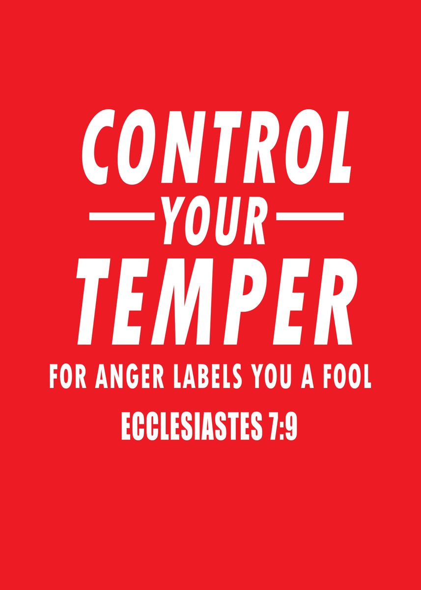 'Ecclesiastes 7 9' Poster by Jesus Zeus Hermes Sagario | Displate