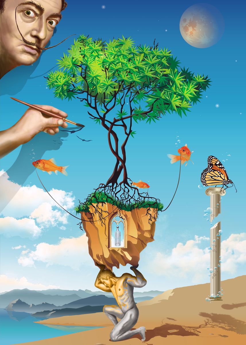 'Thirst' Poster, picture, metal print, paint by Ciprian Mihailescu ...