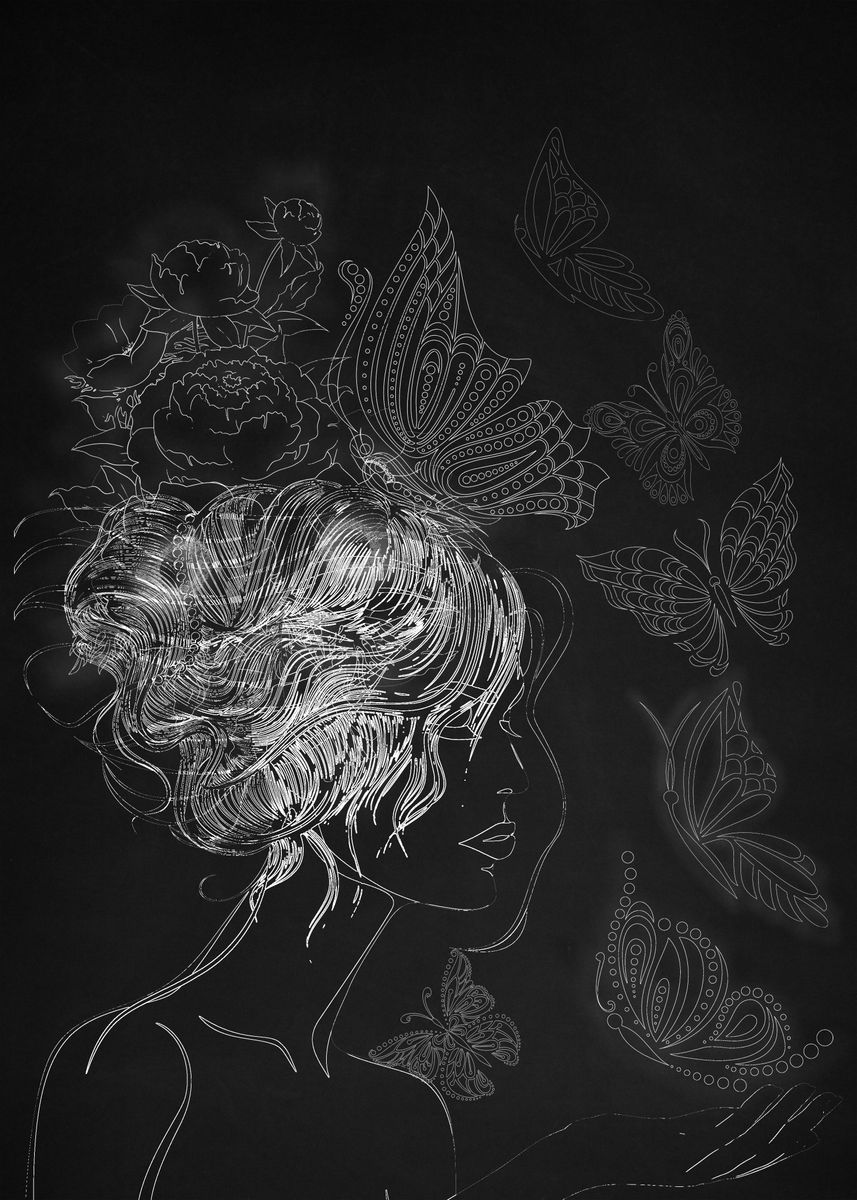 'BW2' Poster, picture, metal print, paint by Ding Sidek | Displate