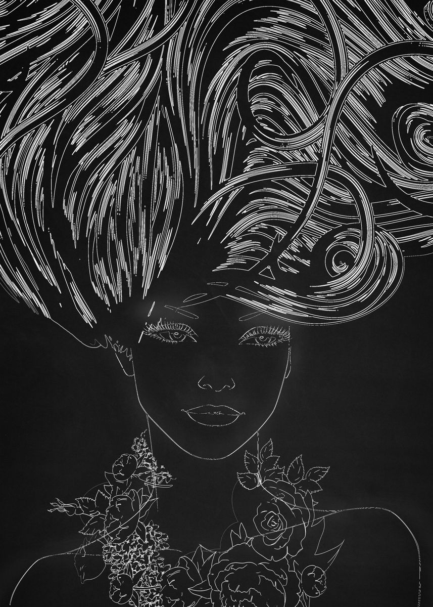 'BW5' Poster, picture, metal print, paint by Ding Sidek | Displate