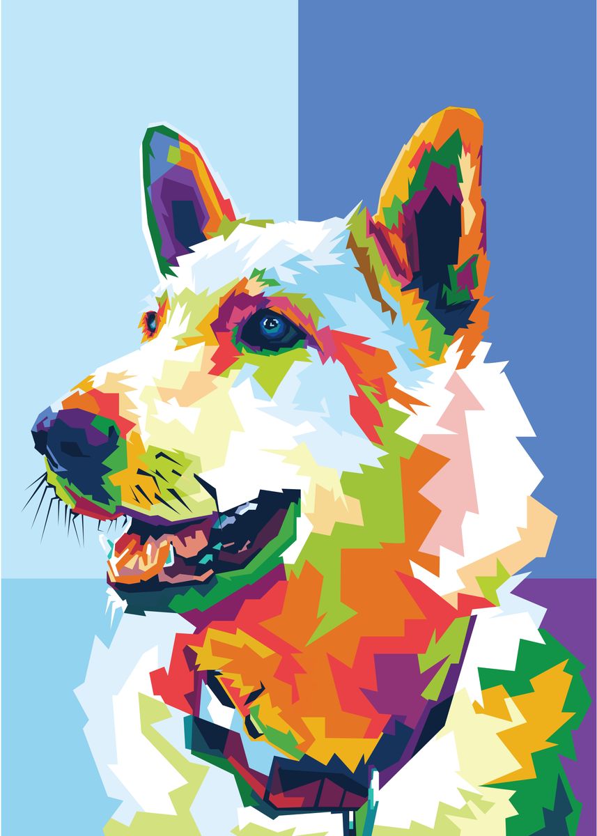 'DOG' Poster by wpap me | Displate