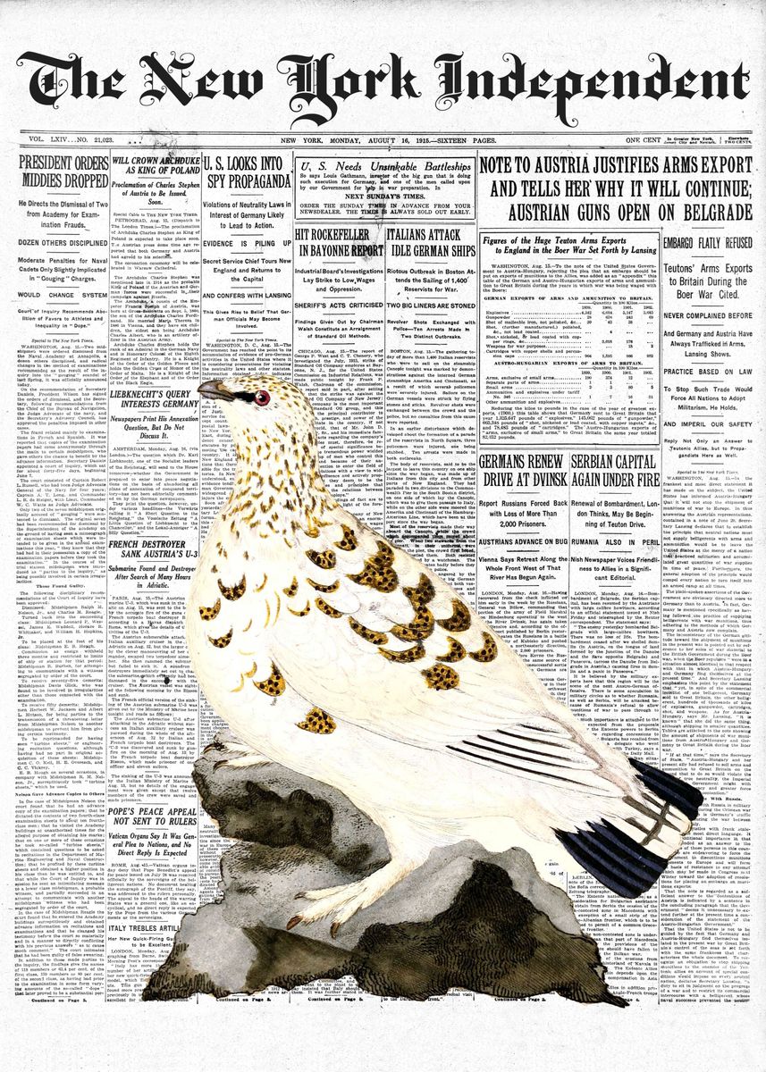 'Ptarmigan Bird Newspaper' Poster by Print Maker | Displate