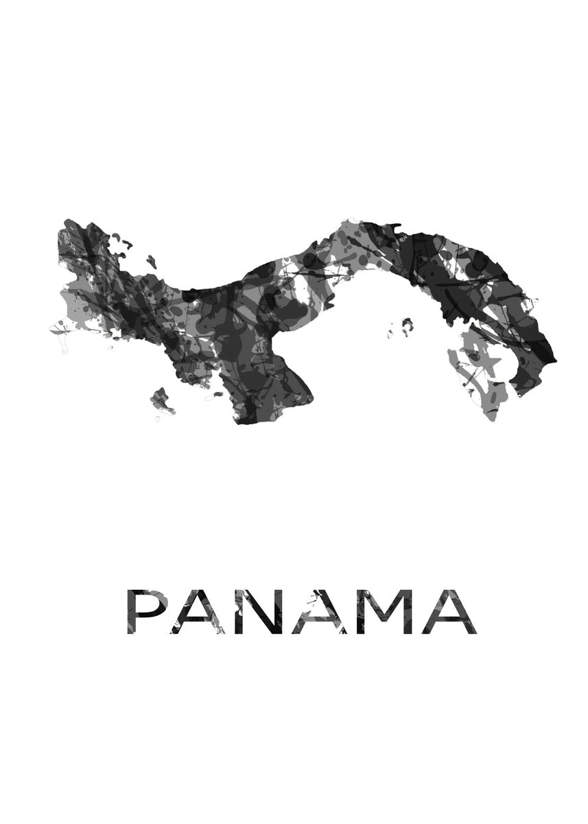 'Panama' Poster, picture, metal print, paint by Jesper Hvilsted | Displate