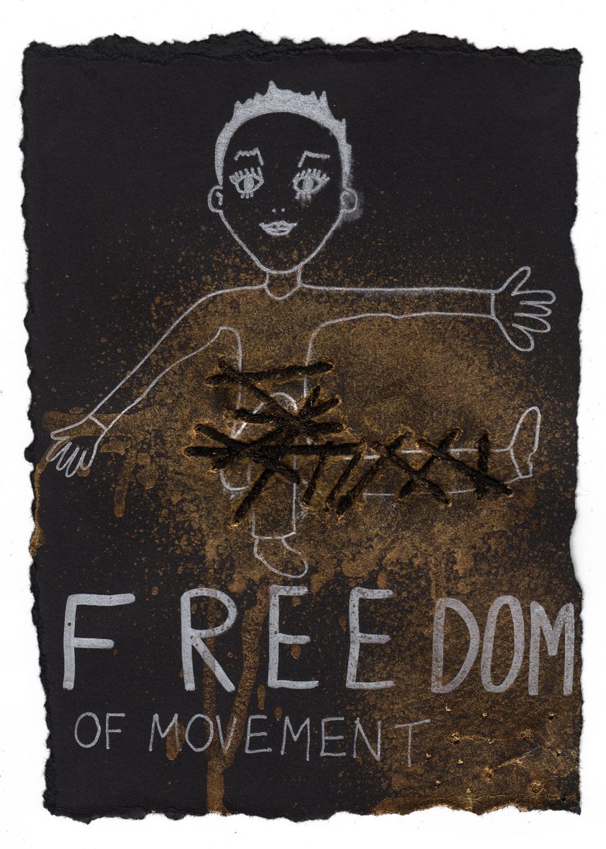 'Freedom of movement' Poster by Anja Claudia Pentrop | Displate