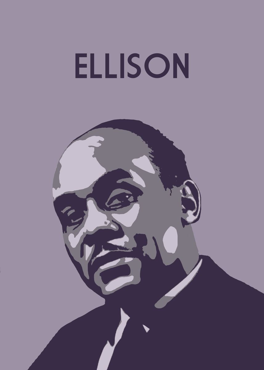 'Ralph Ellison Purple' Poster by Savant Designs | Displate