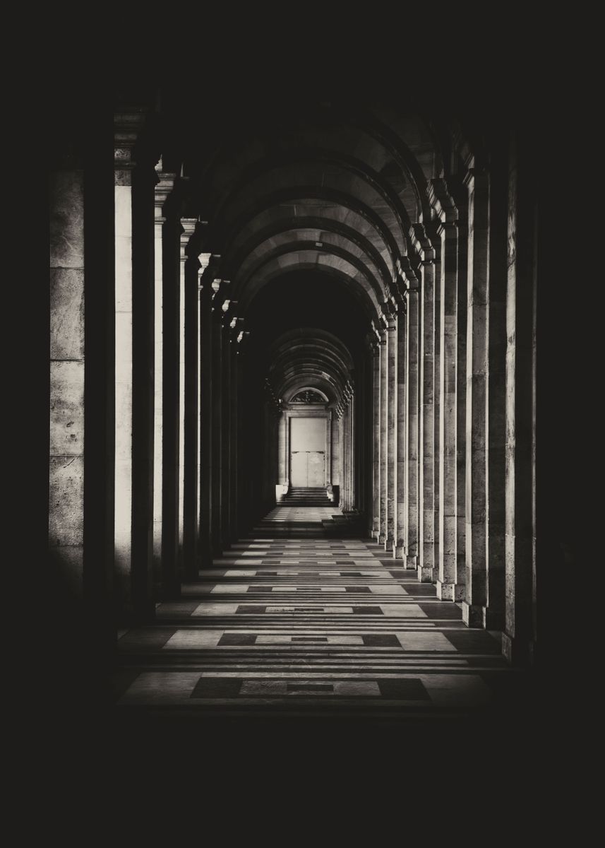 'The gate' Poster, picture, metal print, paint by Benjamin Dupont ...