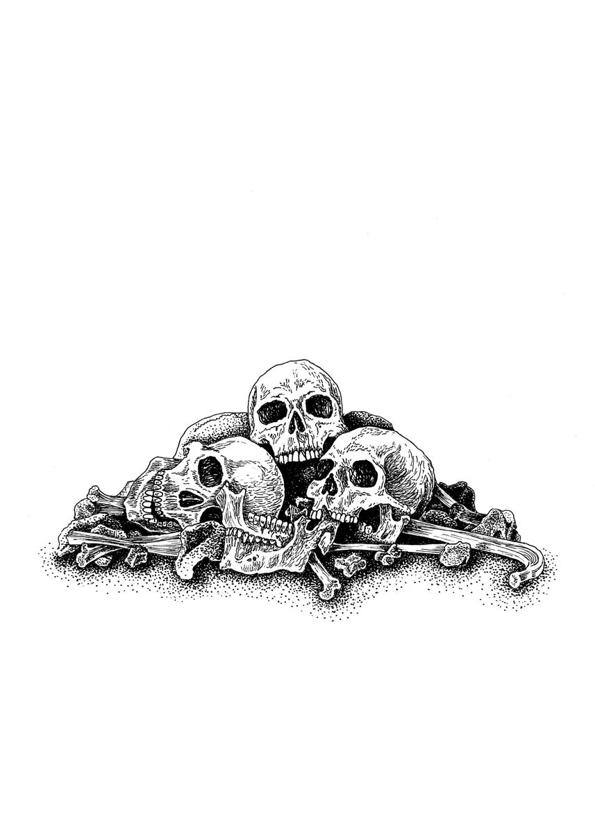 'Exhausted' Poster by Zena Domnulete | Displate